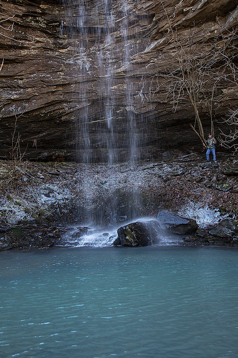 Bowers Hollow Falls - Lost In The Ozarks